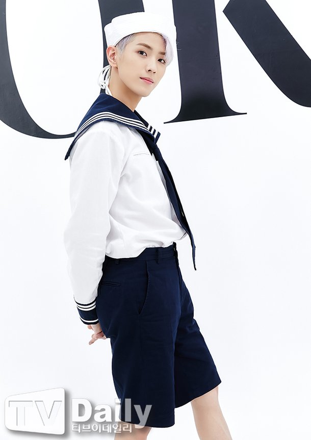 [TD포토] CIX 용희 '깜찍한 마린보이' : 네이트 연예