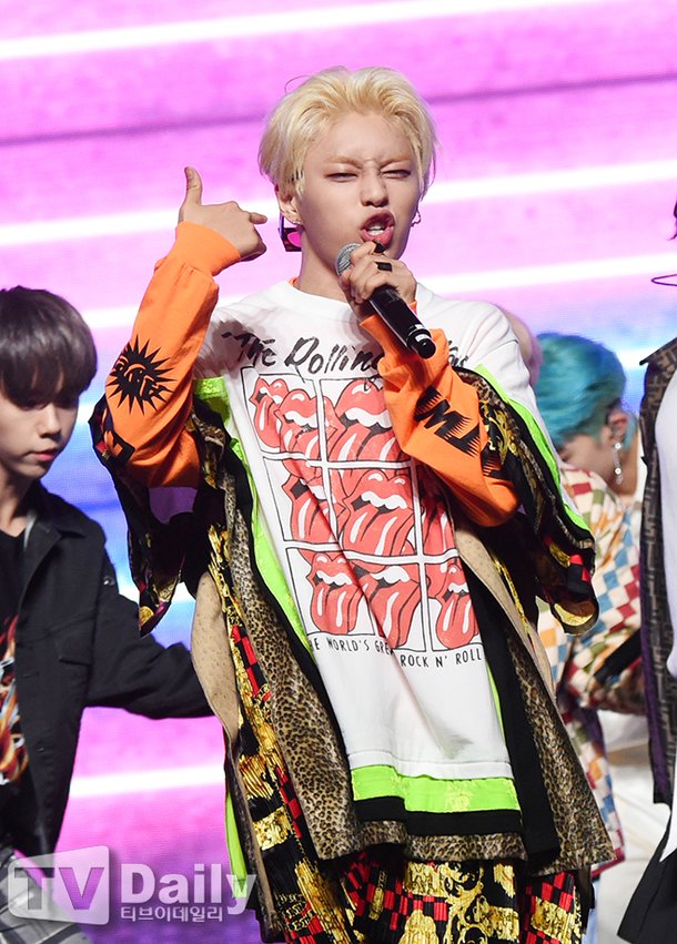 [TD포토] T1419 노아 '강렬한 무대' : 네이트 연예