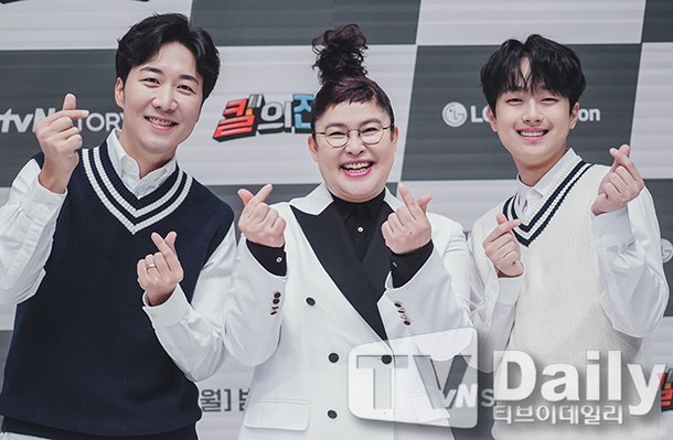 [TD포토] 도경완-이영자-이찬원 '칼의전쟁 3MC' : 네이트 연예