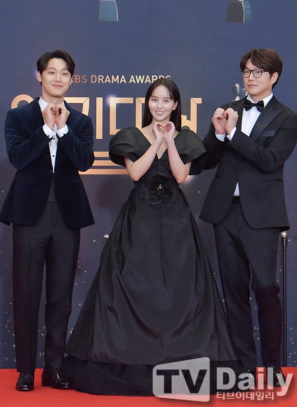 [TD포토] 이도현-김소현-성시경 'KBS 연기대상 3MC' : 네이트 연예