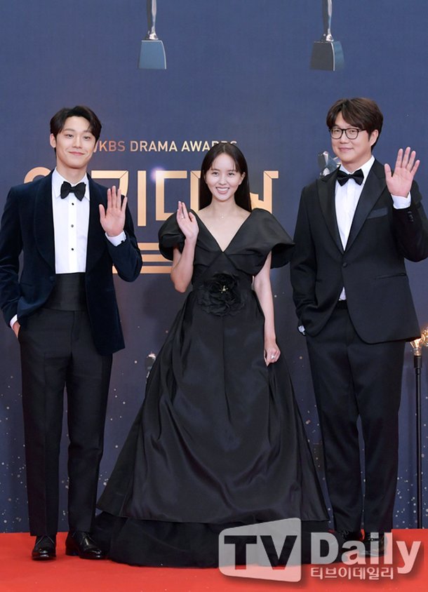 [TD포토] KBS 연기대상 3MC 이도현-김소현-성시경 : 네이트 연예