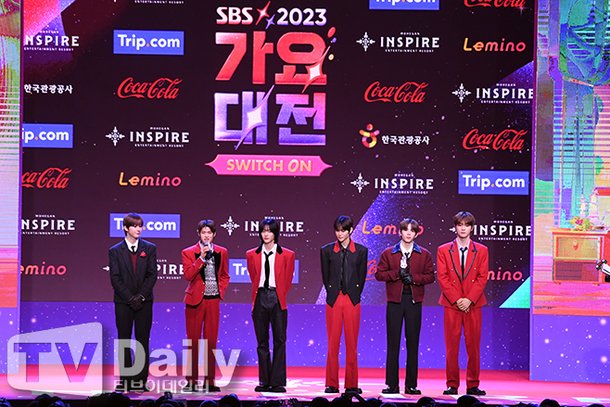 [TD포토] 라이즈 '2023 SBS 가요대전 왔어요' : 네이트 연예