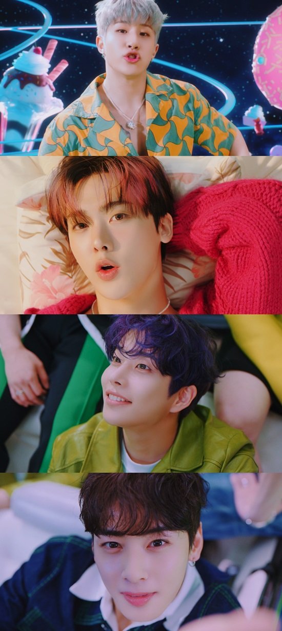 아스트로, CG로 그린 '청량'…'입대' MJ 함께 'Candy Sugar Pop' [쥬크박스] : 네이트 뉴스