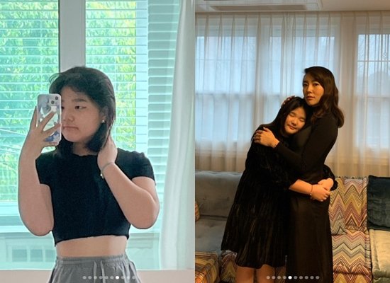 이범수♥이윤진 딸 소을 배 드러낸 과감한 의상…폭풍성장 근황 네이트 연예