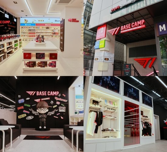 T1, 차세대 PC방 'T1 BASE CAMP' 13일 정식 오픈…다양한 고객 경험 선사 : 네이트 스포츠