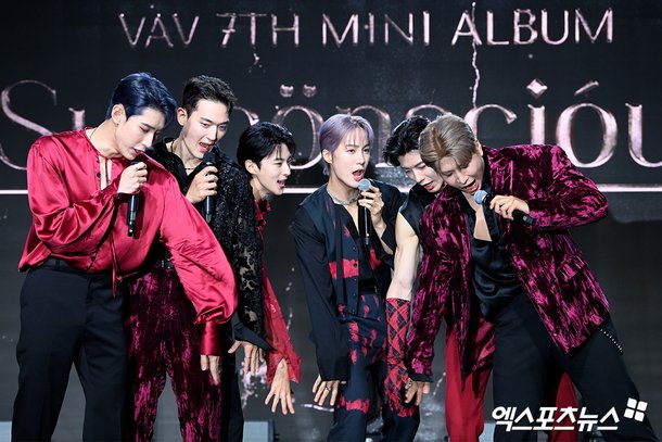 VAV '2년 9개월 군백기 끝내고 컴백'[엑's HD포토] : 네이트 연예