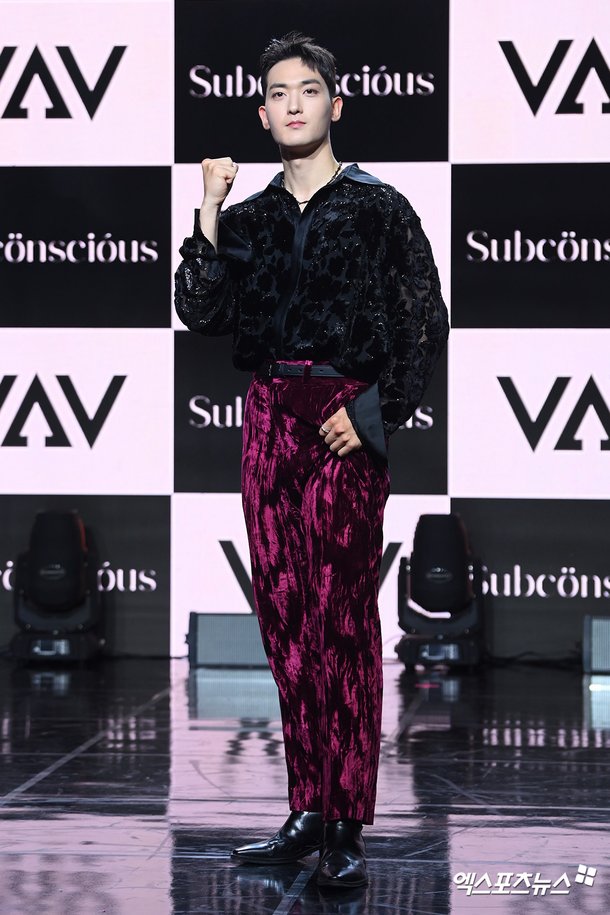 VAV 지우 '막내의 넘치는 파이팅'[엑's HD포토] : 네이트 연예