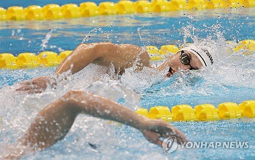 황선우, 남자 자유형 200m 예선 1위…이호준은 3위 나란히 결승 진출 [AG 현장] : 네이트 스포츠