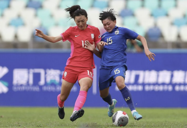 여자축구 파리올림픽 예선 태국전 10 1 대승…북한은 중국 2 1 제압 네이트 스포츠