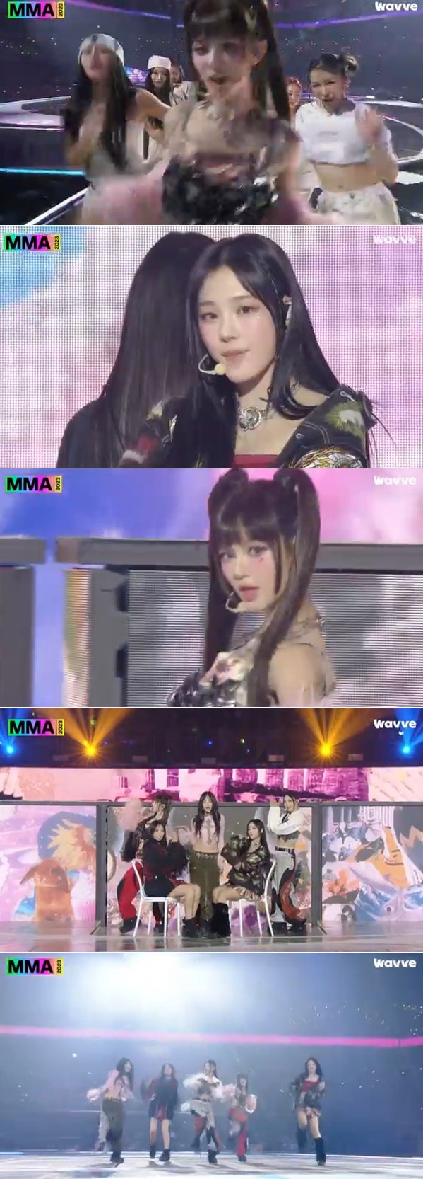 "뉴진스 무대만 10분"…'불참·소감無' 갈증 해소 (MMA2023)[엑:스레이] | 아이돌24시 : 네이트 연예