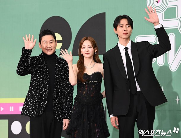 신동엽-조이현-주우재, '2023 KBS 연예대상' 3MC[엑's HD포토] | 아이돌24시 : 네이트 연예