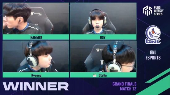 '비켄디 치킨은 우리의 것'…GNL 이스포츠, 그랜드 파이널 12매치 승리 (PWS 1) : 네이트 스포츠