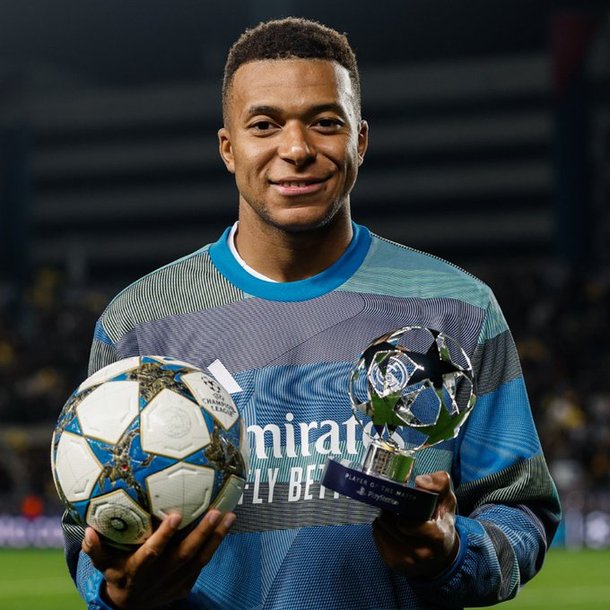 '2026년은 내가 발롱도르' UCL 60골 돌파! 음바페 해트트릭 폭발+챔스-라리가 득점 동시 1위…레알, 초장거리 카자흐 원정 5-0 대승 : 네이트 스포츠