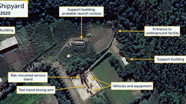 美 CSIS "北, SLBM 시험발사 준비 암시 활동 포착" : 네이트 뉴스