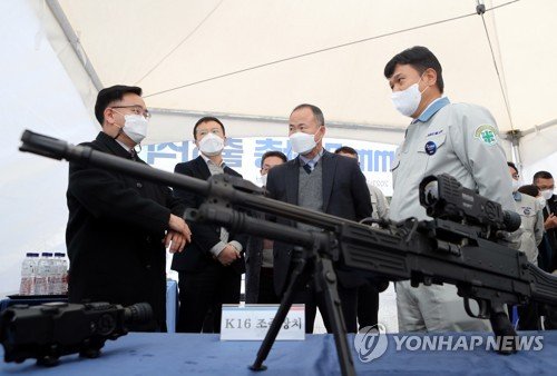 SNT모티브, 독자개발 K16 기관총 출하 : 네이트 뉴스
