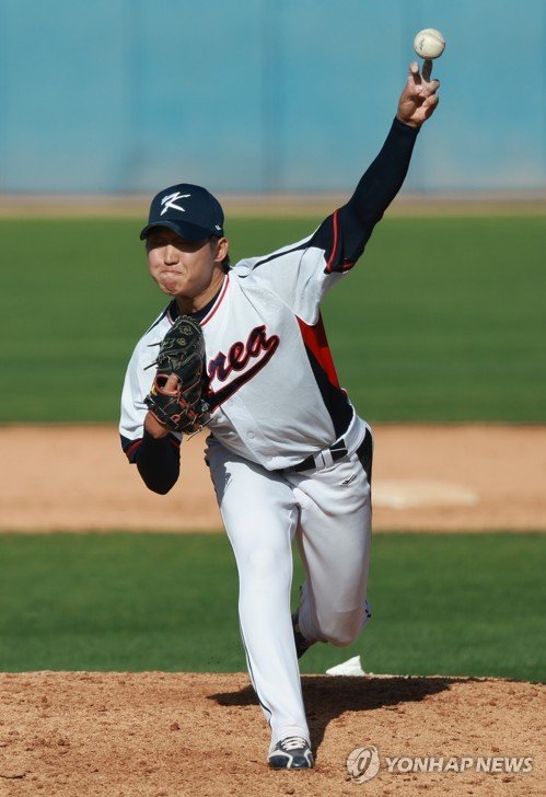 WBC 대표팀 구창모, kt wiz 상대 평가전 등판 : 네이트 스포츠