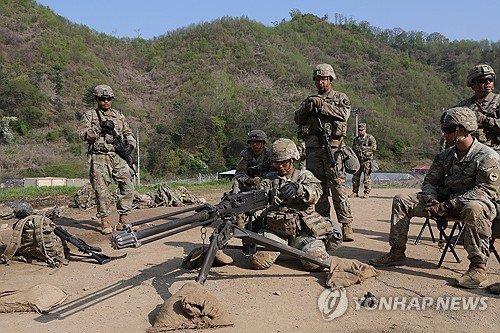 기관총 다루는 미군 : 네이트 뉴스