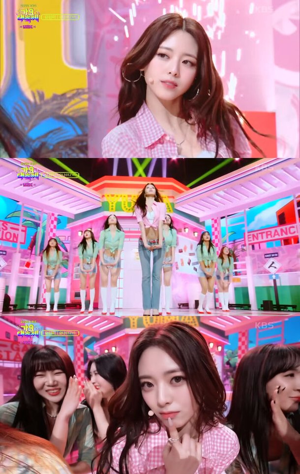 "만화 캐릭터랑 똑같네"…'이효리' 재연한 ITZY 유나 직캠 화제 : 네이트 뉴스