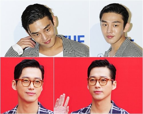 '옴므파탈' 리젠트 헤어, 유아인 '섹시' vs 남궁민 '댄디' (SFW 2016FW) : 네이트 뉴스