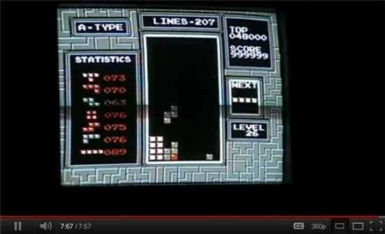 '테트리스 신의 묘기' 비웃는 그랜드마스터 동영상 : 네이트 뉴스