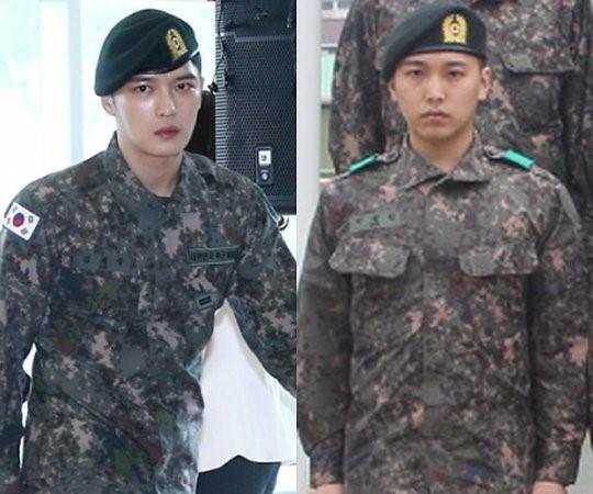 JYJ金在中和SJ李晟敏今日退役 活???在? : 네이트 뉴스