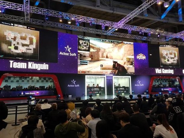 [지스타 2017] 불붙은 e스포츠 경쟁…WEGL 파이널 현장 관람객 북적 : 네이트 뉴스