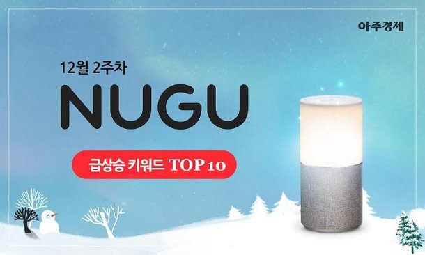 [카드뉴스] SK텔레콤 NUGU가 알려주는 12월 2주차 인기 키워드 : 네이트 뉴스