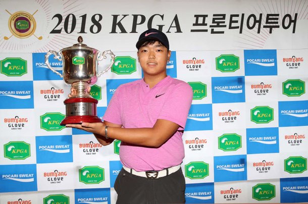 아마추어 박신영, KPGA 프론티어 투어 7회 대회서 역전 우승 : 네이트 스포츠