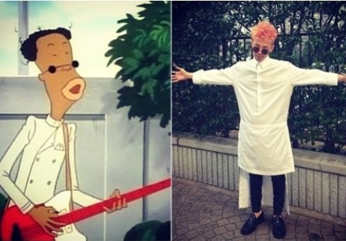 G-Dragon transforms into Michol : 네이트 연예