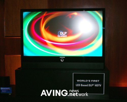 [2006 CES]Texas Instrument, 세계최초 LED기반의 DLP HDTV SAMSUNG통해 제작 : 네이트 뉴스