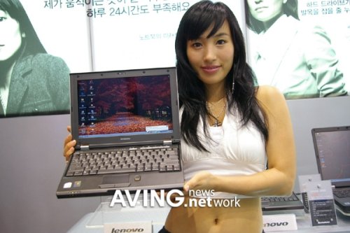 [SEK 2006]레노버, 12.1인치 와이드 스크린 서브 노트북 ‘레노버 3000 V100’ : 네이트 뉴스