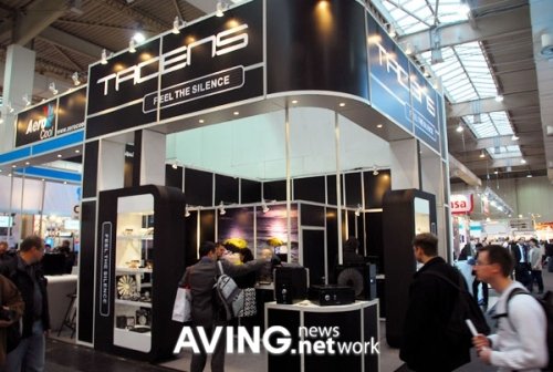 [세빗 2008]'세빗(CeBIT) 2008'에 참가한 'TACENS' 부스 전경 : 네이트 뉴스