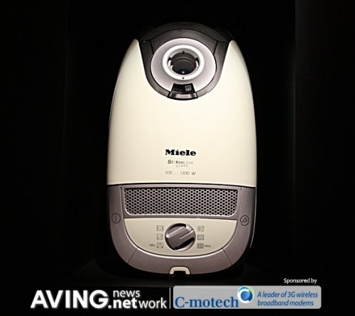 [IFA 2008]Miele to launch its energy-saving vacuum cleaner 'EcoLine Green' : 네이트 뉴스