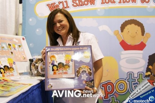 [ABC 키즈 엑스포 2008]Potty Tots to announce the availability of its new ...