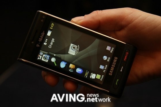 [MWC 2009]Samsung to debut its touch-screen phone 'Memoir' with an 8M camera : 네이트 뉴스
