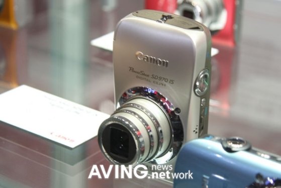 [2009 사진영상기자재 박람회]Canon to showcase PowerShot SD970 IS Digital ELPH ...