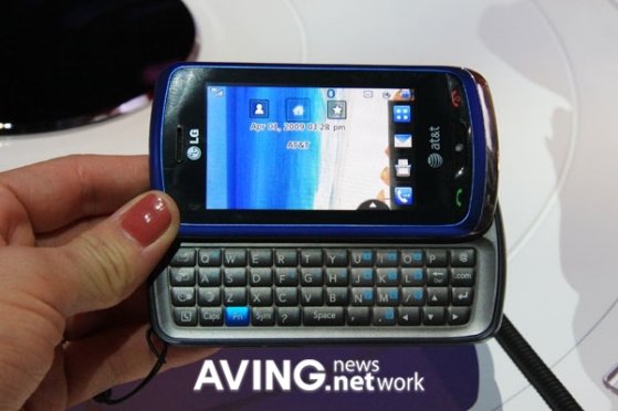 [CTIA Wireless 2009]LG to unveil its new stylish, feature-rich handset 'Xenon' : 네이트 뉴스