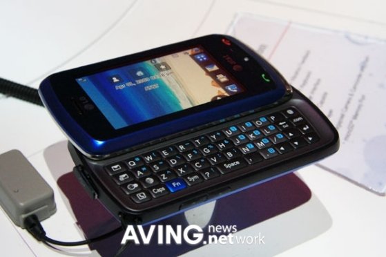 [CTIA Wireless 2009]LG to unveil its new stylish, feature-rich handset 'Xenon' : 네이트 뉴스