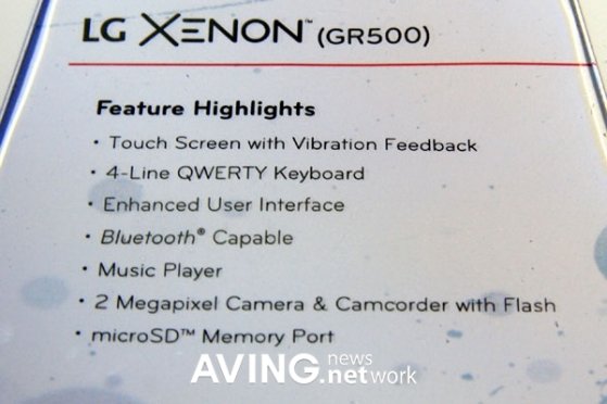 [CTIA Wireless 2009]LG to unveil its new stylish, feature-rich handset 'Xenon' : 네이트 뉴스