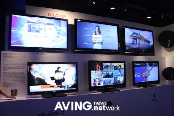 [IFA 2009]소니, '뉴 HD 트리플 튜너 브라비아 TV' 3종 공개 : 네이트 뉴스