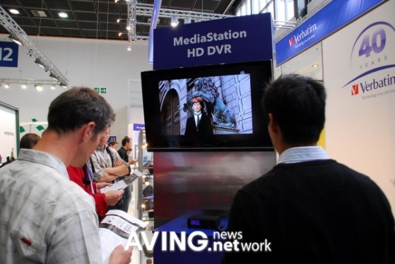 [IFA 2009][IFA 2009 - No Text News] 버바팀, 미디어스테이션 HD DVR 전시 : 네이트 뉴스