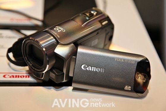 [CES 2010][2010 캐논 캠코더] ① 빅시아 HF R100 : 네이트 뉴스
