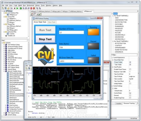 NI LabWindows™/CVI 2010 Improves ANSI C Developer Productivity and Simplifies FPGA Communication ...