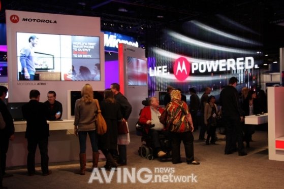 [CES 2011]CES 2011, Motorola Booth Interior Design, LVCC, Jan 9 : 네이트 뉴스