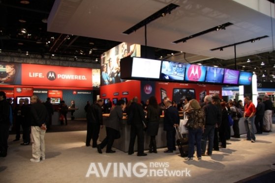 [CES 2011]CES 2011, Motorola Booth Interior Design, LVCC, Jan 9 : 네이트 뉴스