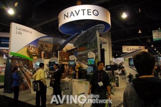 [CES 2011]CES 2011, South Hall, Navteq, Mobile, Navication, : 네이트 뉴스