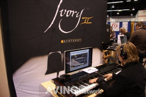 [NAMM SHOW 2011]NAMM 2011, SYNTHOGY Ivory II, Anaheim Convention Center : 네이트 뉴스