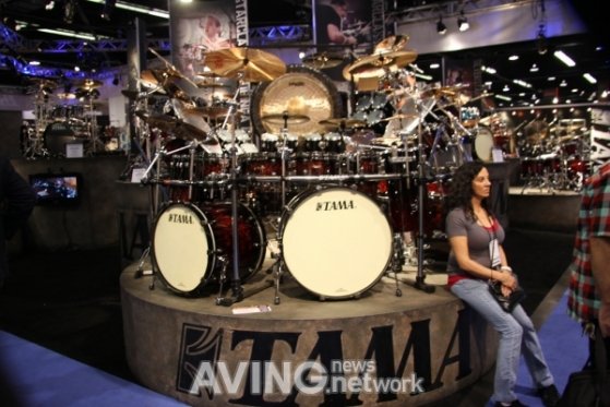 [NAMM SHOW 2011]2011 NAMM Show, TAMA, Anaheim Convention Center, Jan 16 : 네이트 뉴스