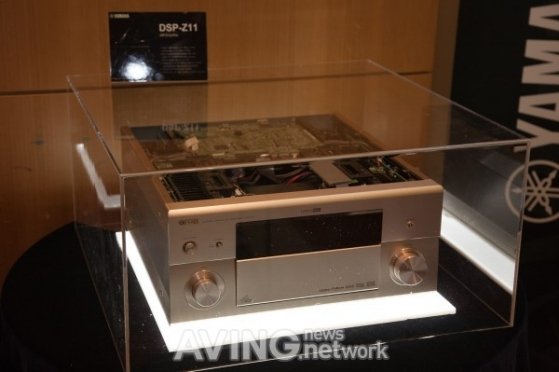 야마하, 풀HD 업스케일 지원 AV앰프 'DSP-Z11′ 전시 : 네이트 뉴스