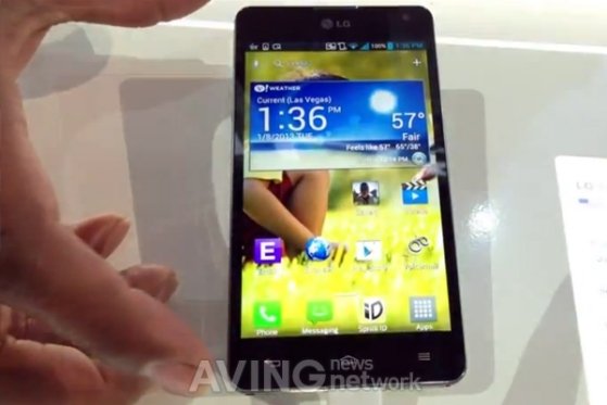 [CES 2013 영상] LG전자, 스마트폰 '옵티머스 G' : 네이트 뉴스